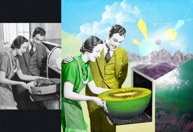 До и После: из винтажных фотографий в сюрреалистические коллажи - Locals