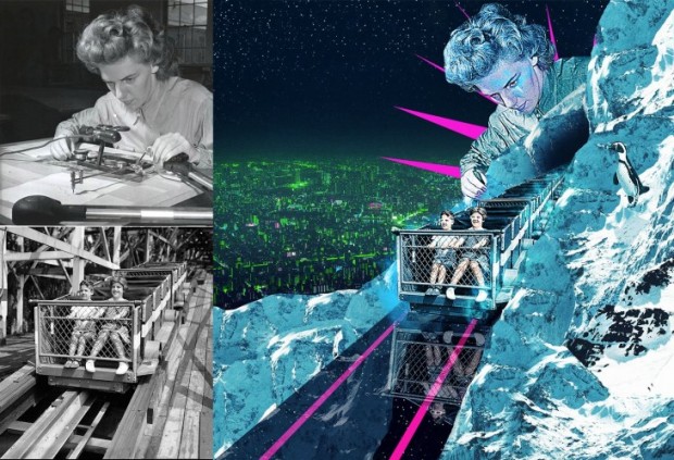 До и После: из винтажных фотографий в сюрреалистические коллажи - Locals