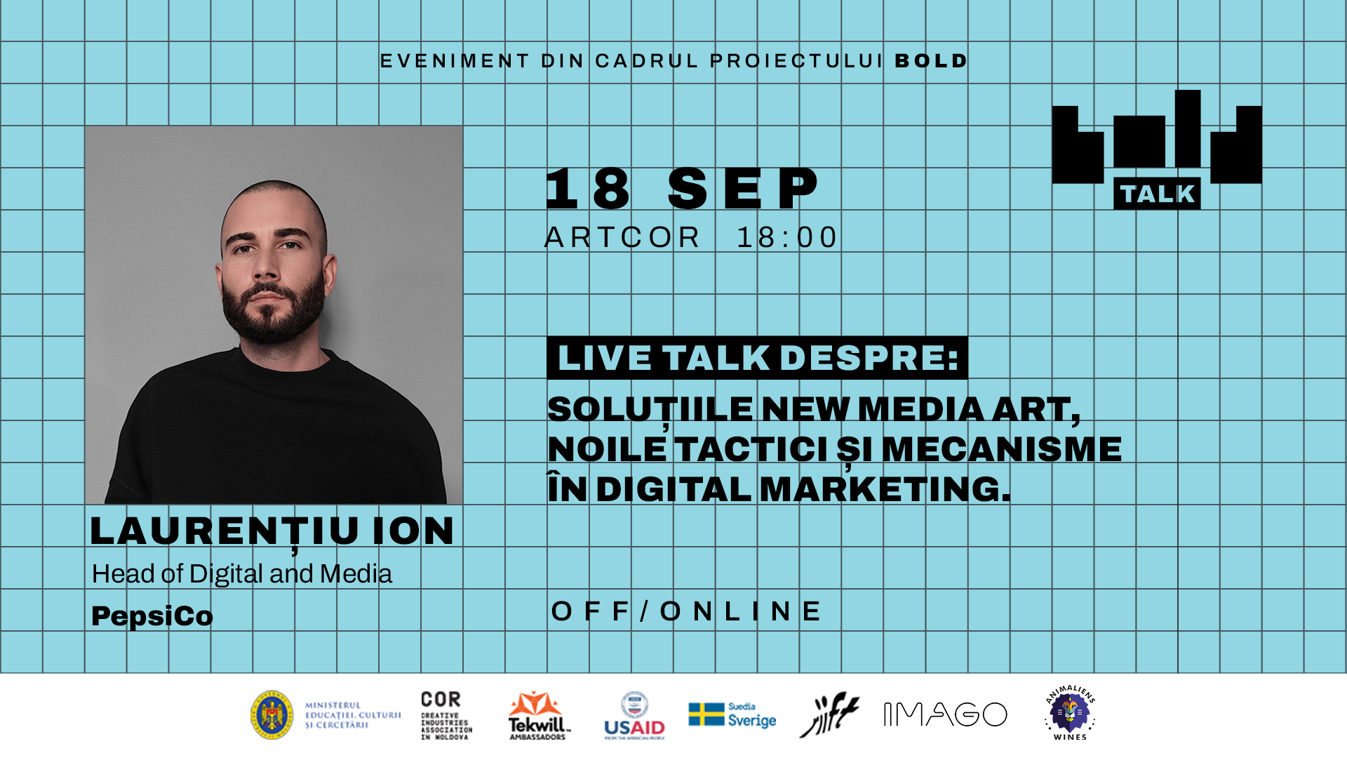 BOLD TALK event with Head of Digital & Media PepsiCo - Locals