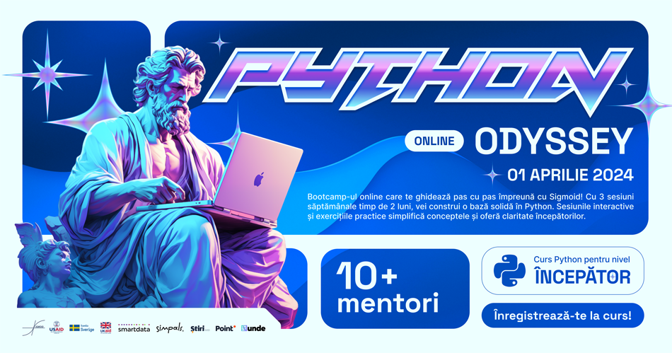 Python Odyssey, bootcampul online care te ghidează în lumea programării ...
